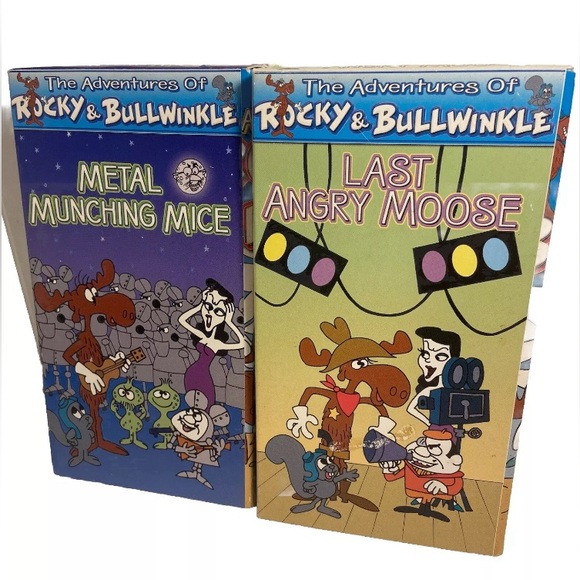 GoodTimes video | Other | The Adventures Of Rocky Bullwinkle 2 Vhs Lot ...